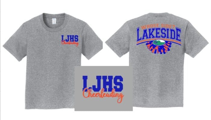 LJHS - Whose Side? Lakeside Cheer Shirt - Stryker Custom Designs